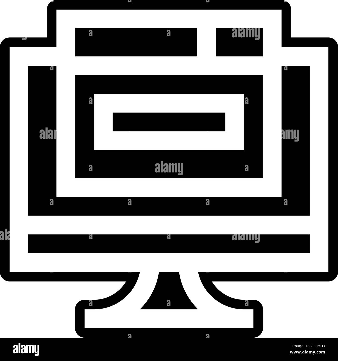 Social media browser icon Stock Vector Image & Art - Alamy