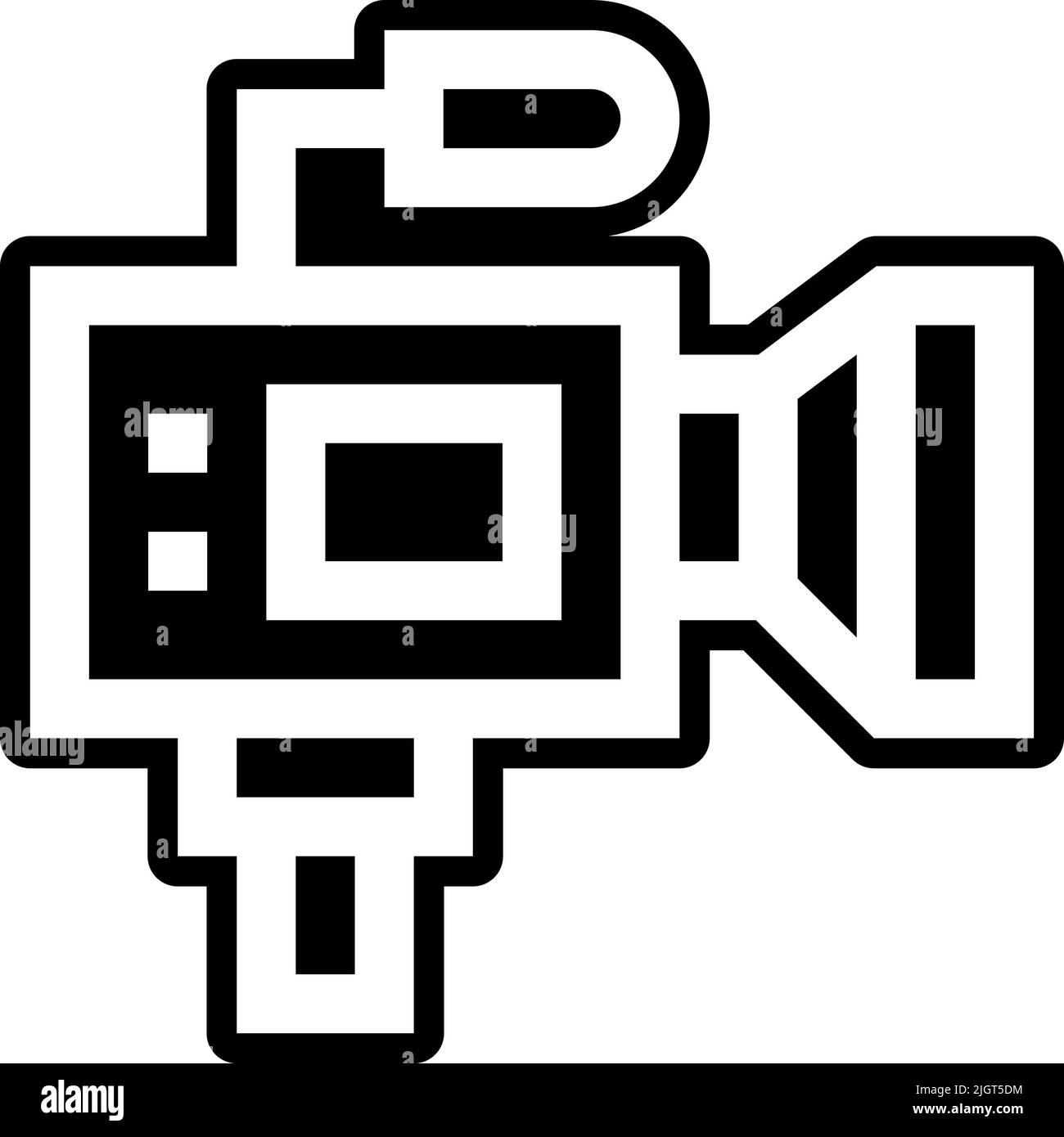 Shows video camera icon Stock Vector Image & Art - Alamy