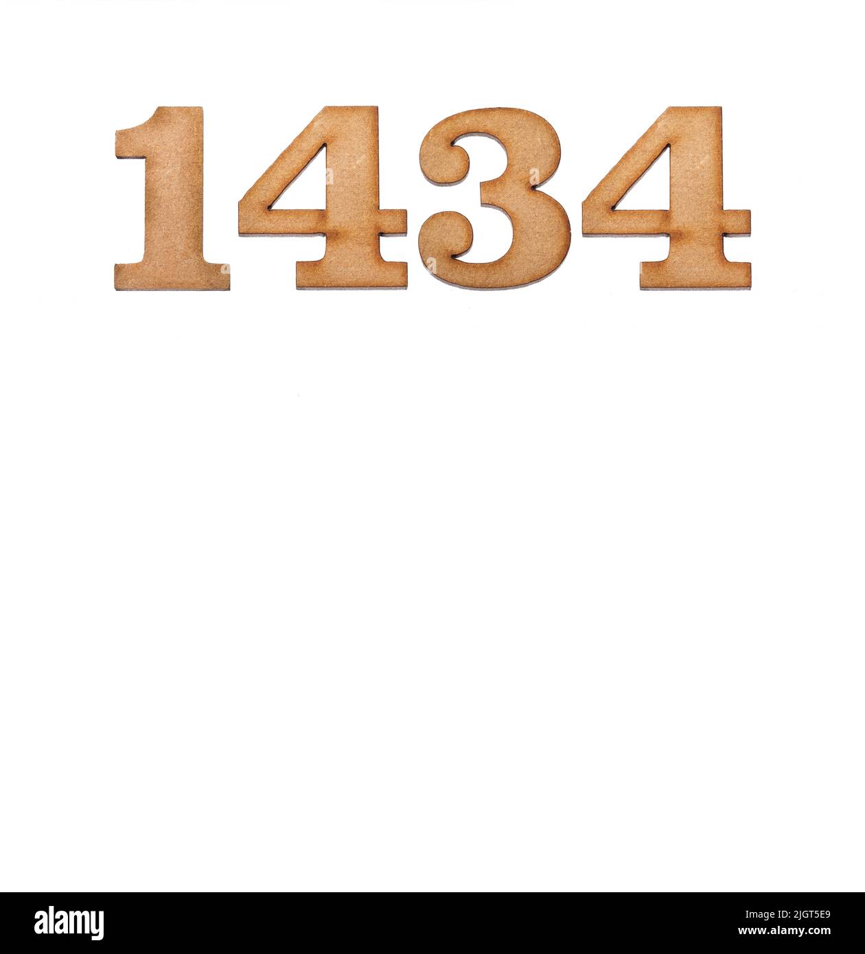 Number 1434 Cut Out Stock Images & Pictures - Alamy