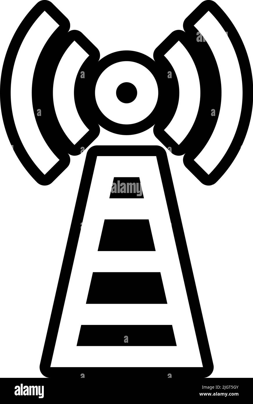 Social media signal tower icon Stock Vector Image & Art - Alamy