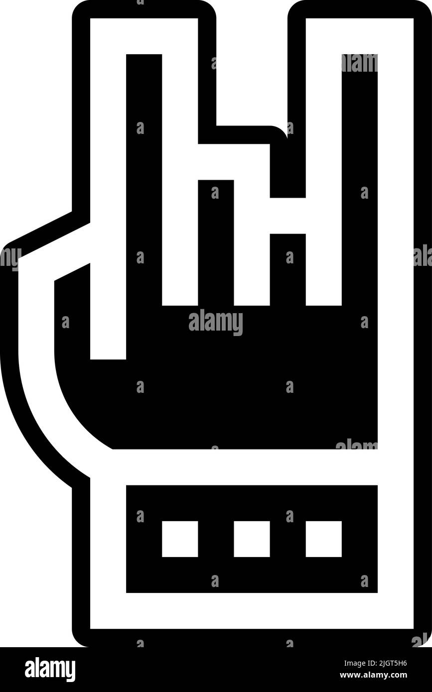 Rock band icon simple Black and White Stock Photos & Images - Alamy