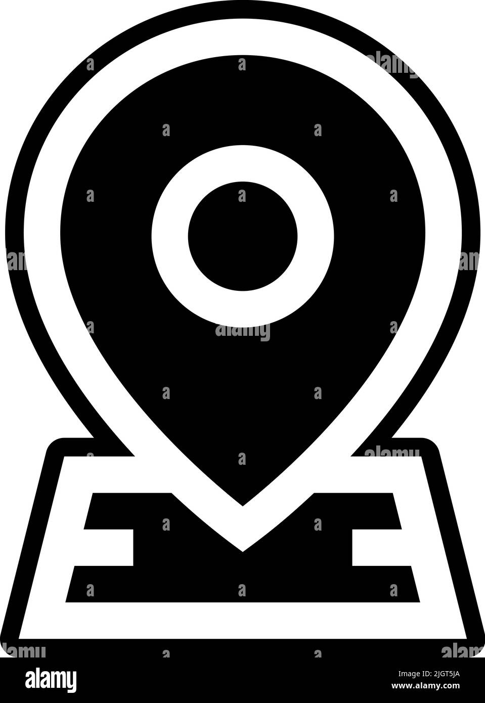 Social media location icon Stock Vector Image & Art - Alamy