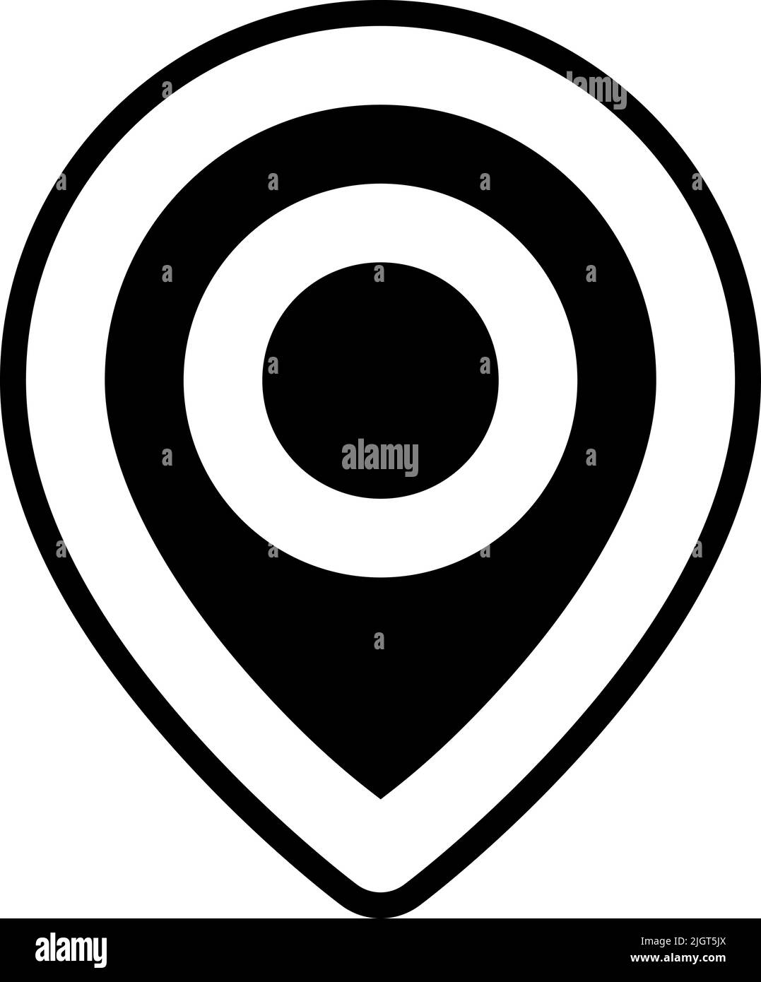 User interface location icon Stock Vector Image & Art - Alamy