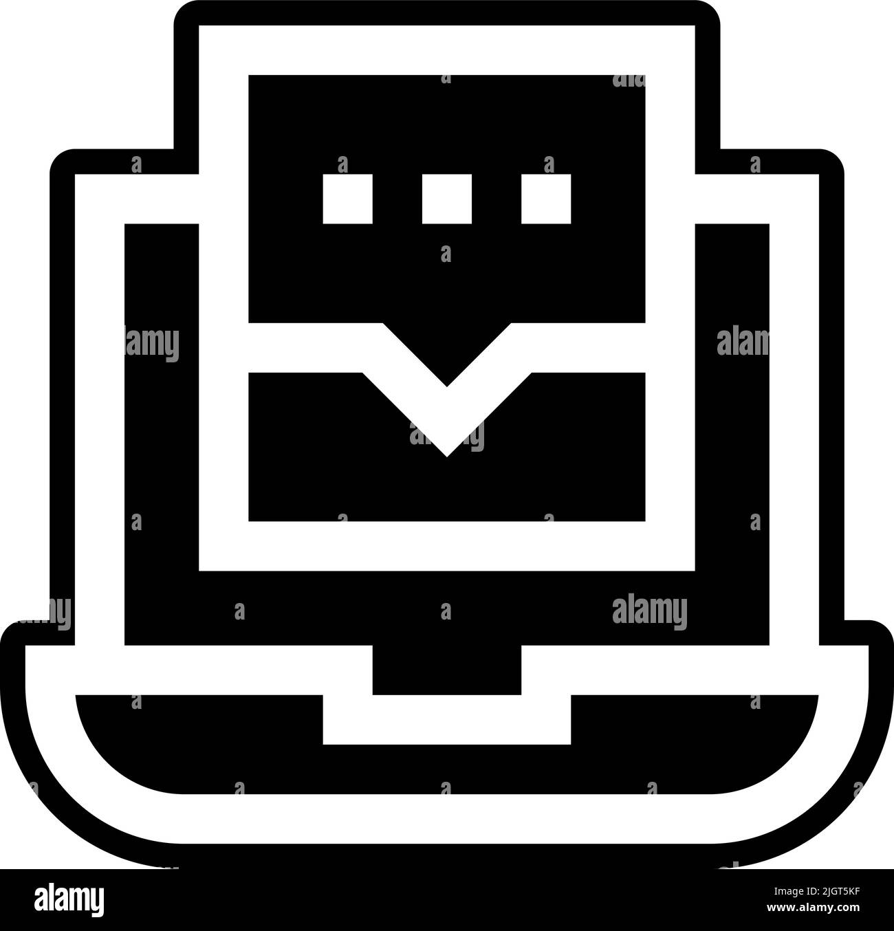 Social media comment icon Stock Vector Image & Art - Alamy
