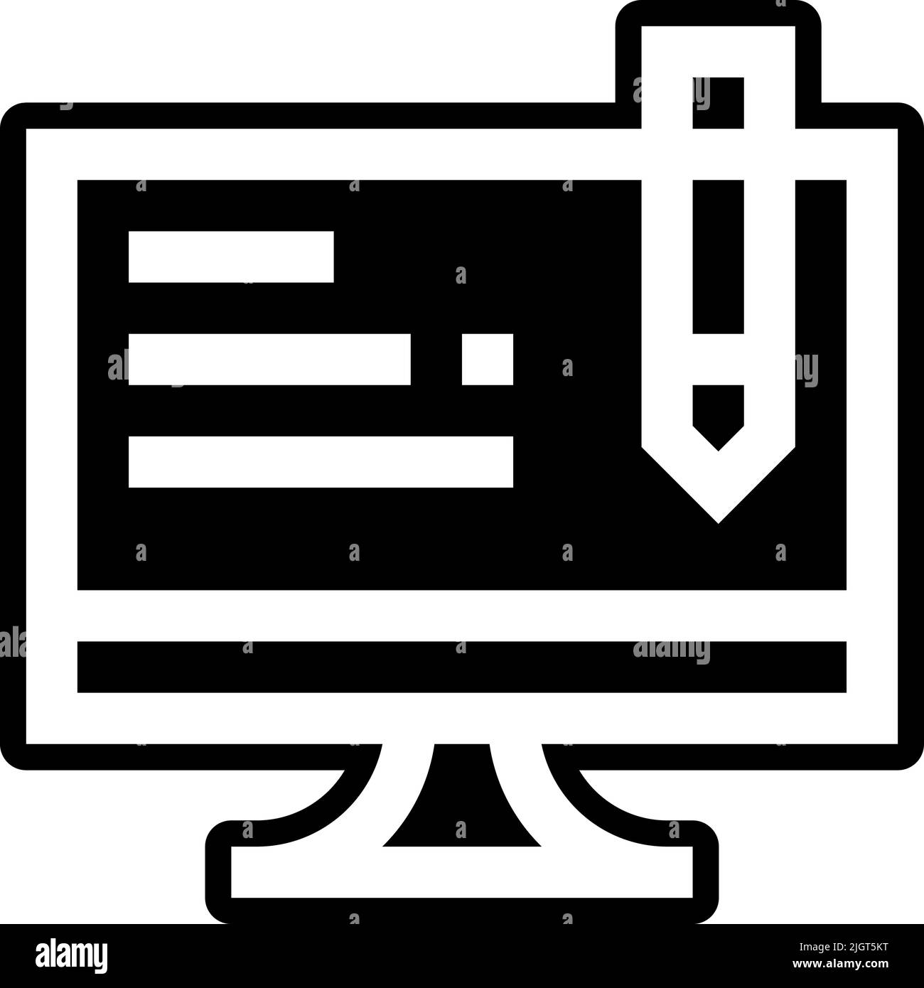 Global video blog icon Stock Vector Images - Alamy