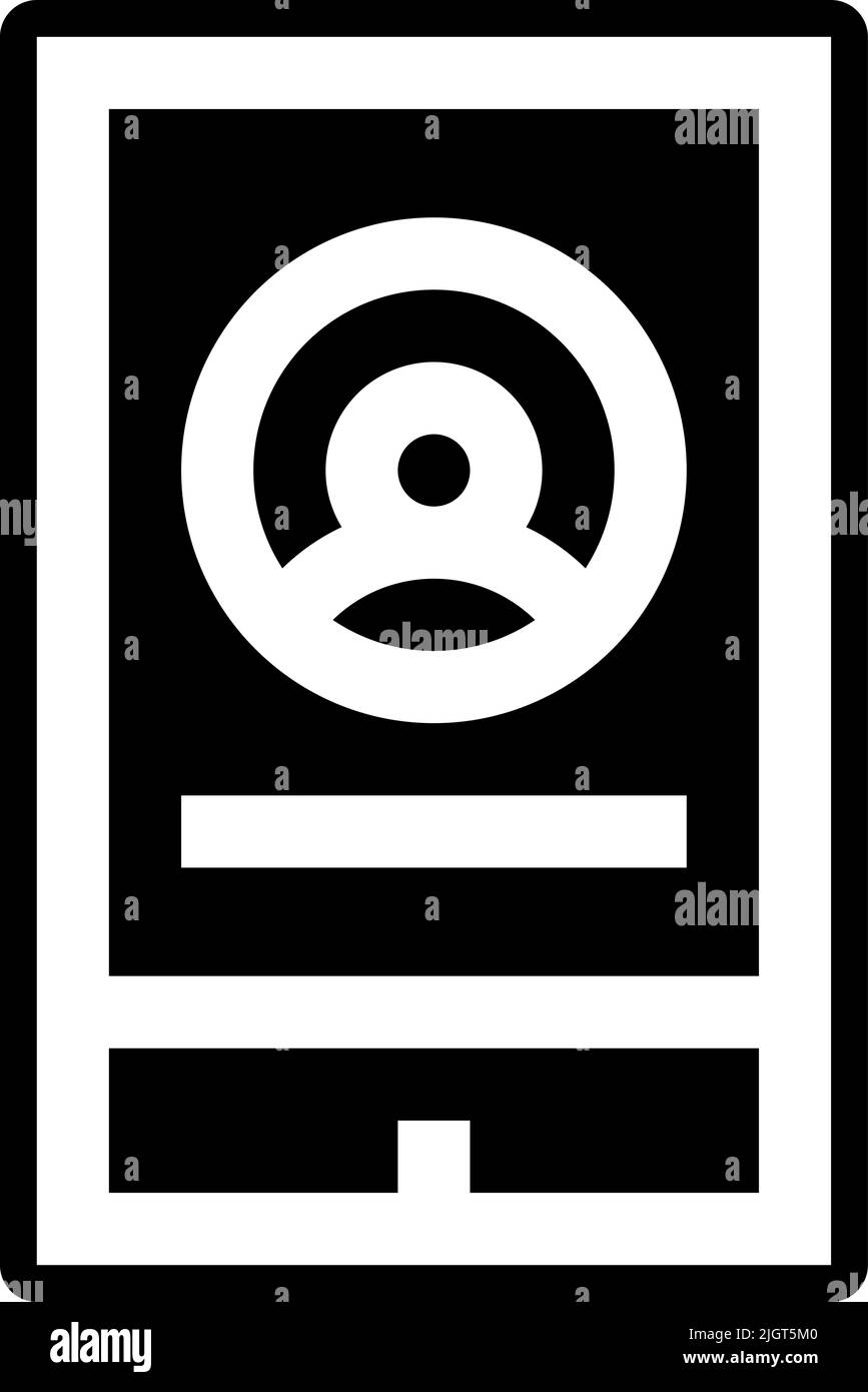 Social media login icon Stock Vector Image & Art - Alamy