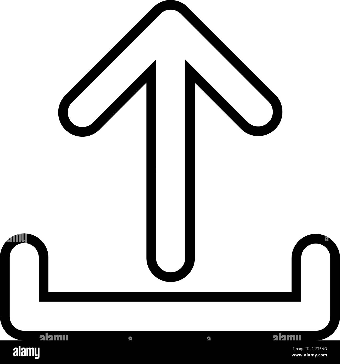 Cloud with uploading sign Black and White Stock Photos & Images - Alamy