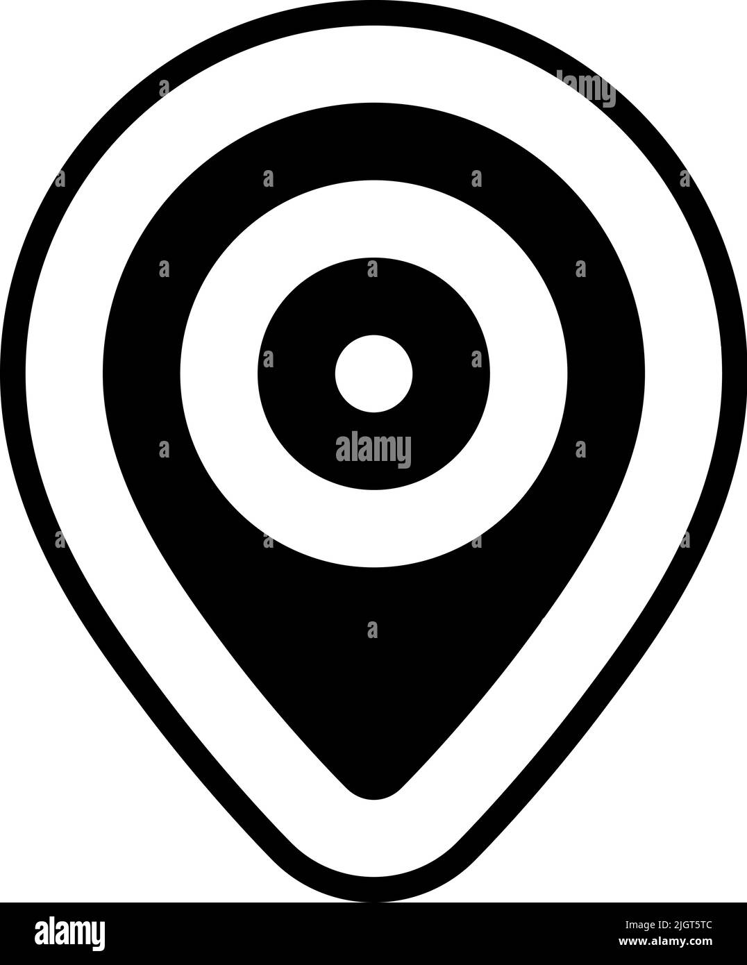 User interface location icon Stock Vector Image & Art - Alamy