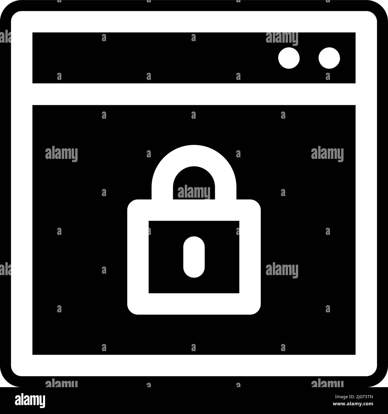 Web development padlock icon Stock Vector Image & Art - Alamy