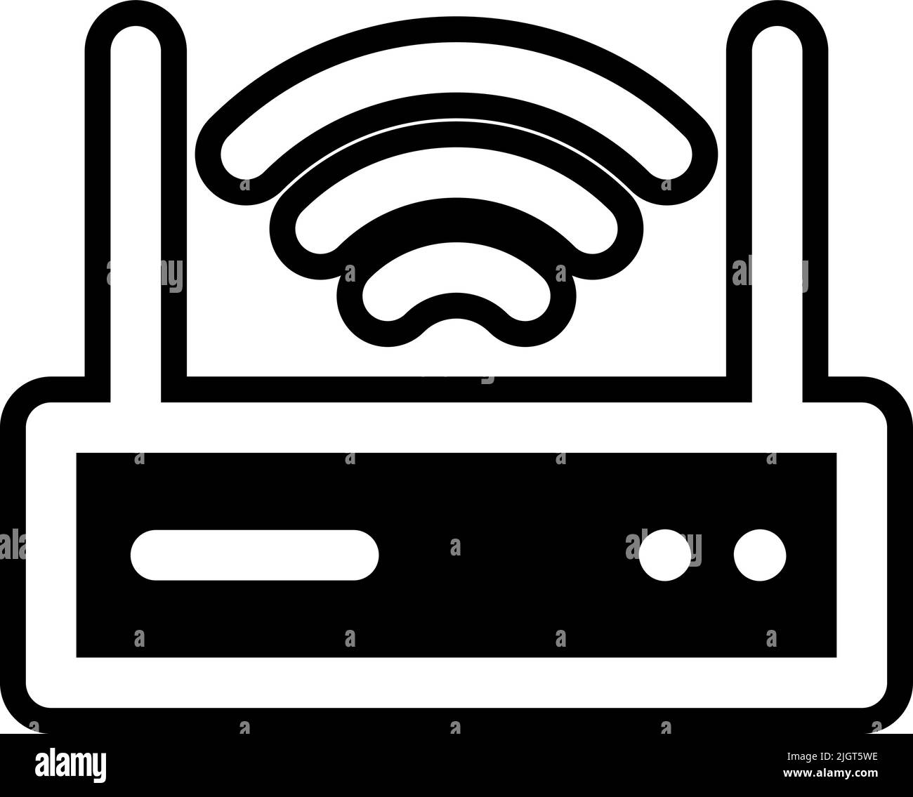 Web development wifi router icon Stock Vector Image & Art - Alamy