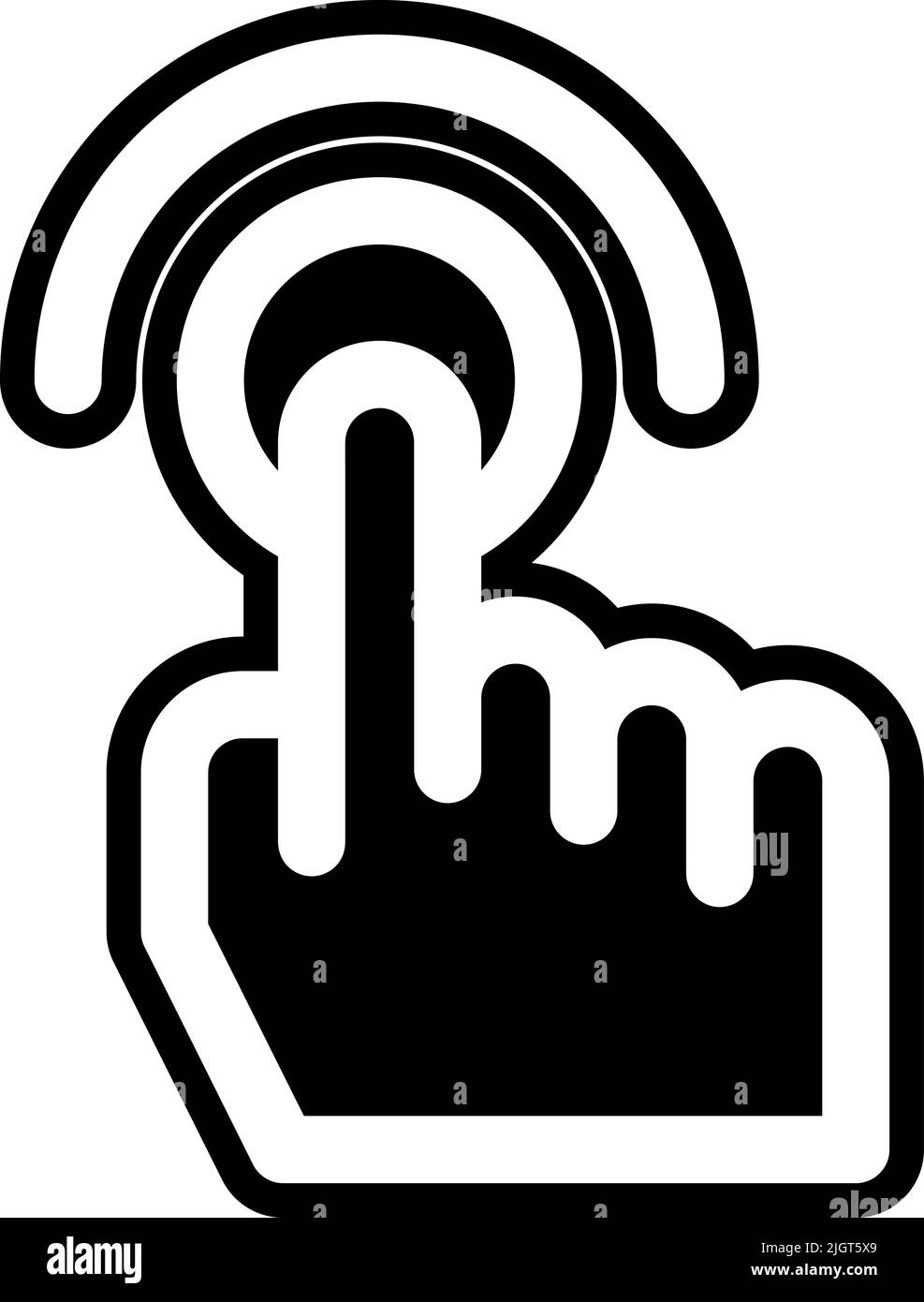 Web development tap icon Stock Vector Image & Art - Alamy