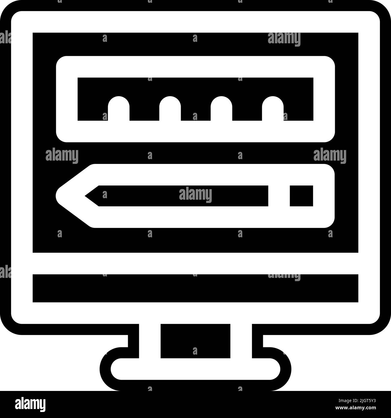 Communication technology social development Black and White Stock ...