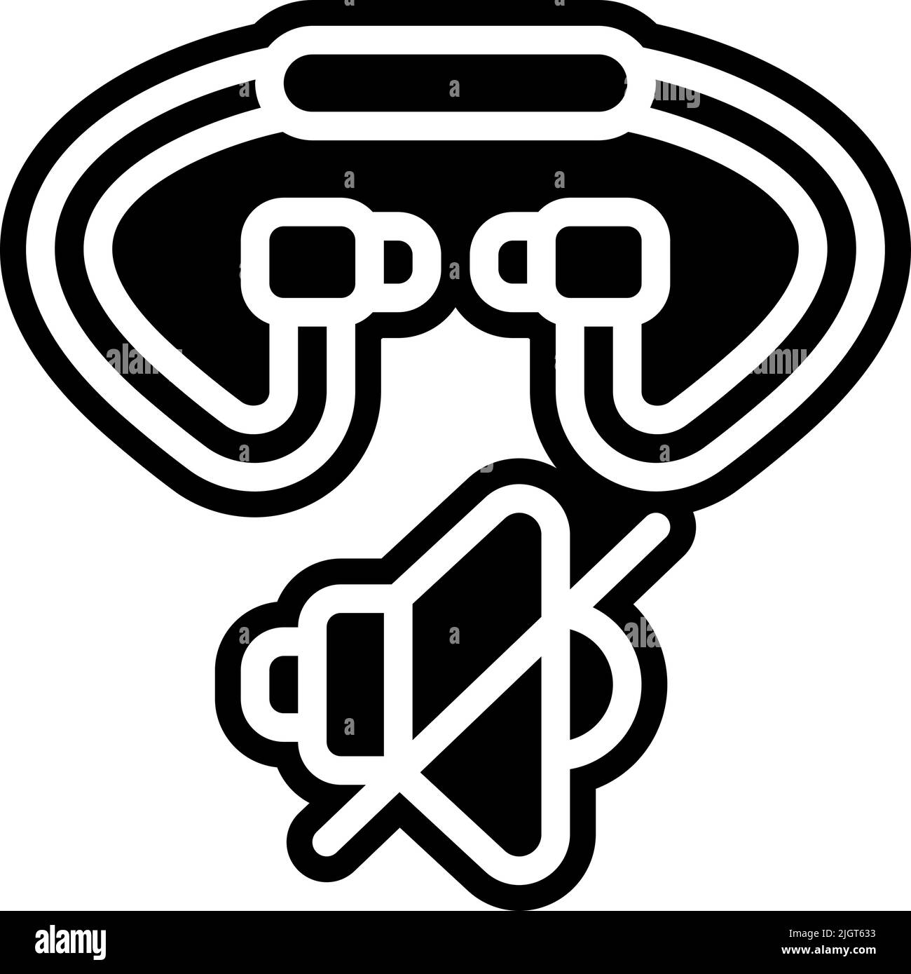 Wireless audio earbuds icon Stock Vector Image & Art - Alamy