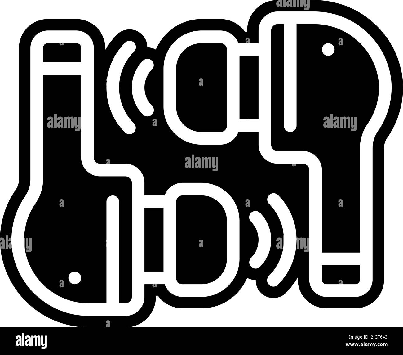 Stereo wireless earbuds icon Cut Out Stock Images & Pictures - Alamy