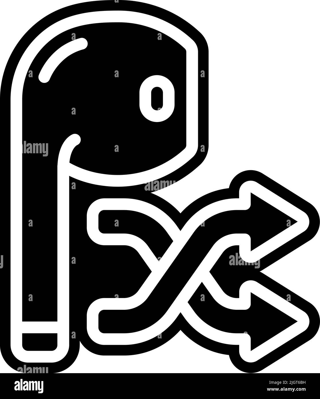 Simple earbud design hi-res stock photography and images - Alamy