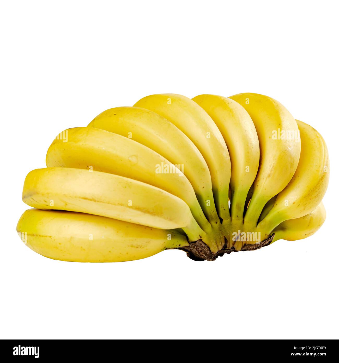 Bananas isolated over white background Stock Photo - Alamy