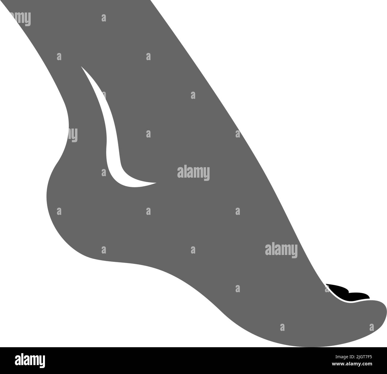 Footsteps vector Black and White Stock Photos & Images - Alamy