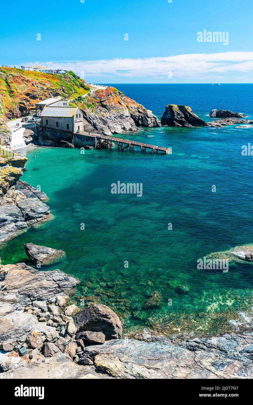 Old Lifeboat Station, Lizard Point, Helston, Cornwall, England Stock ...