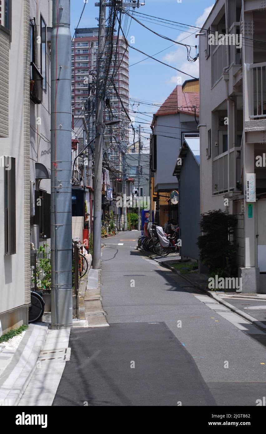 Street scene in Tokyo, Japan Stock Photo - Alamy