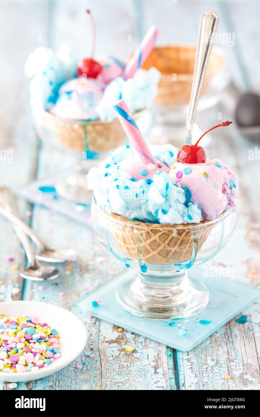 Confetti Ice Cream Sundae