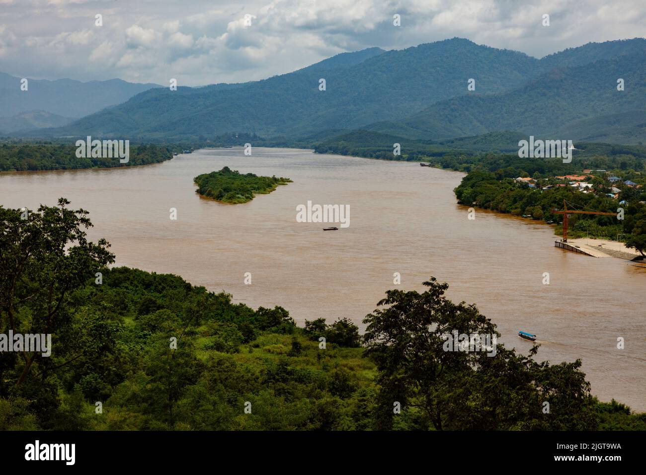 The GOLDEN TRIANGLE is where Thailand, Burma and Laos meet at the ...