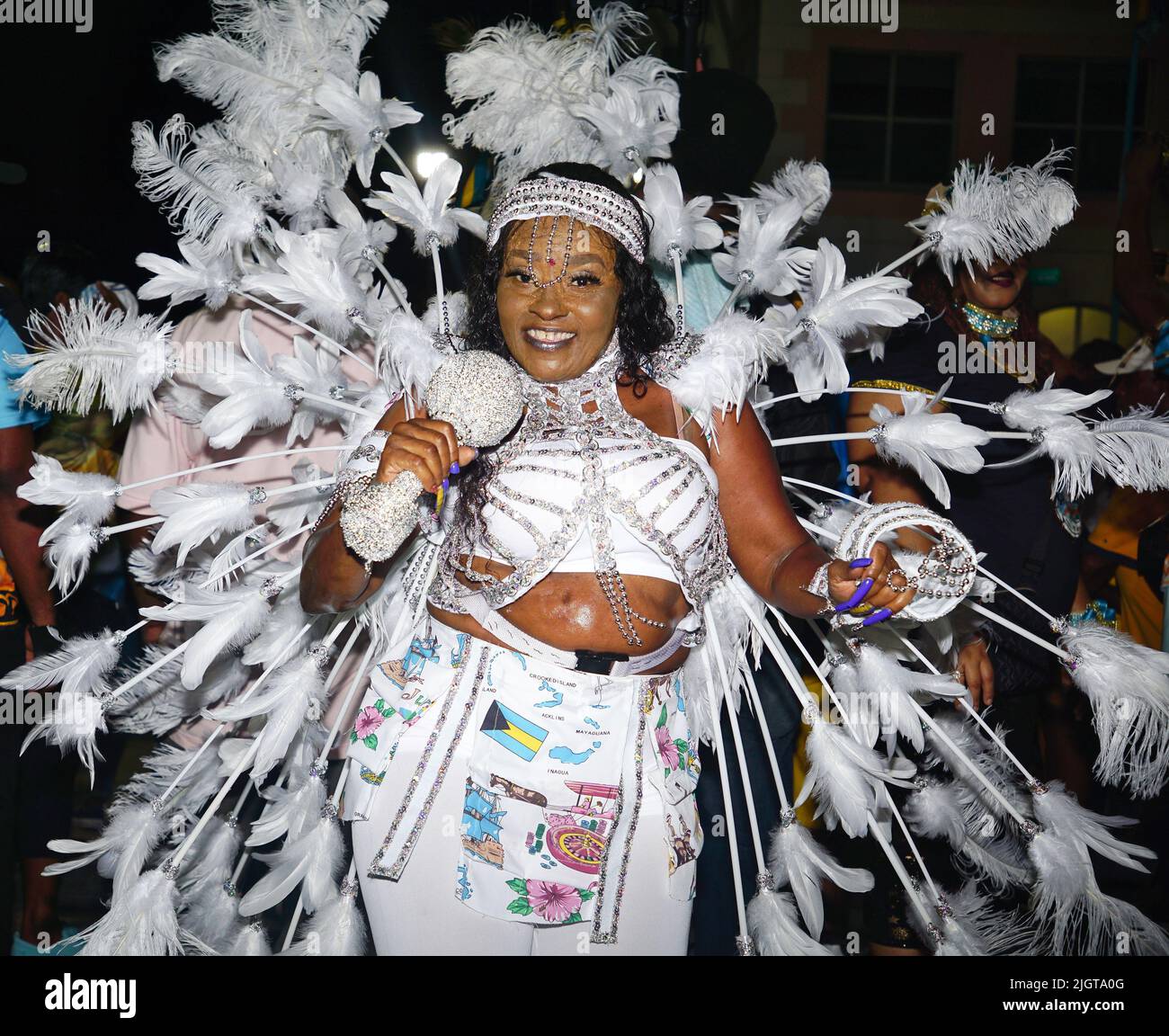 The 49th Independence Day Junkanoo Street Parade in Nassau The Bahamas ...