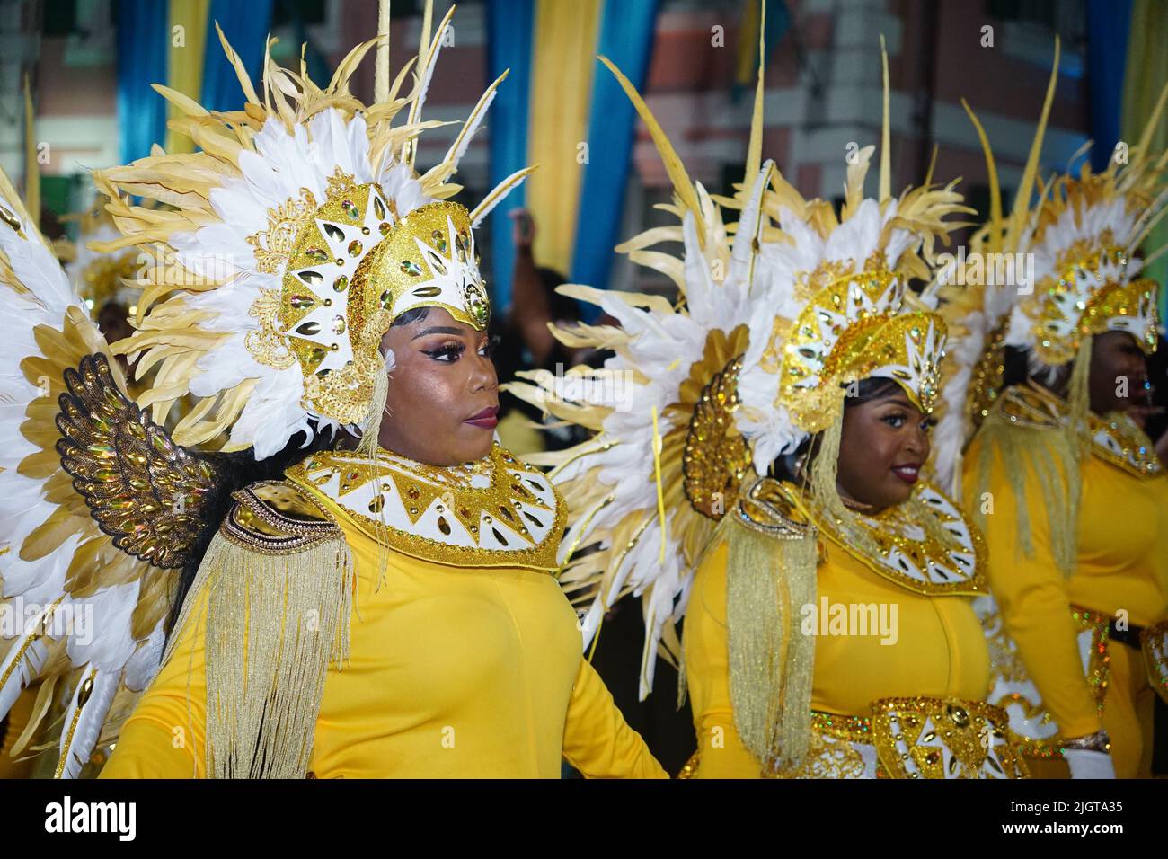 The 49th Independence Day Junkanoo Street Parade in Nassau The Bahamas ...