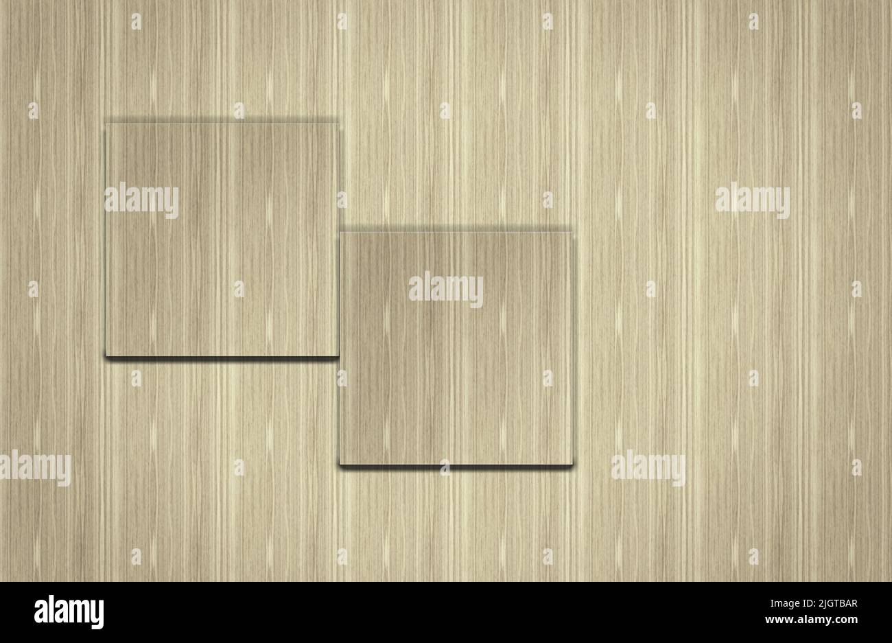 A beautiful wood texture with two squares - perfect for background ...