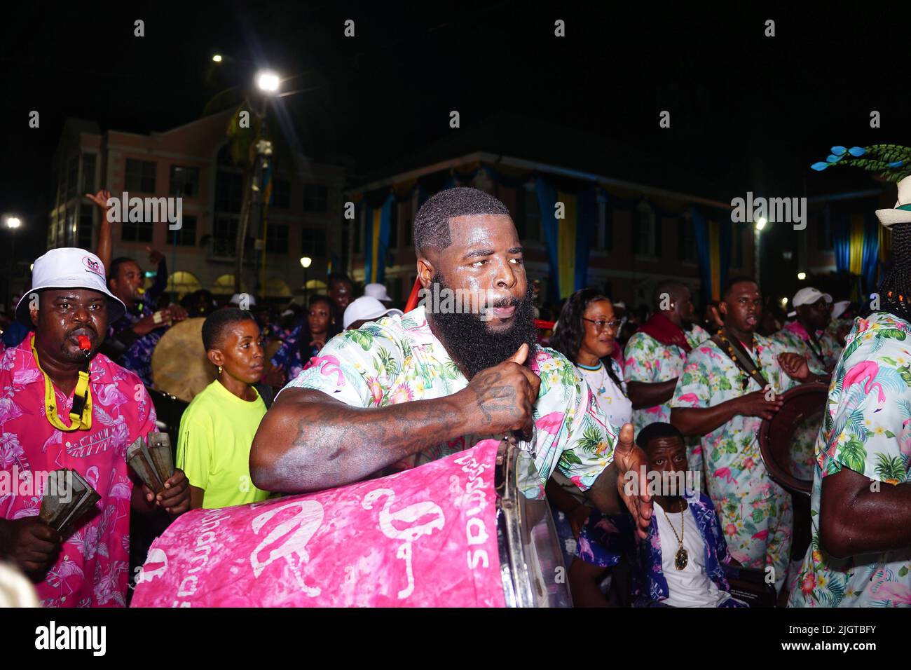 The 49th Independence Day Junkanoo Street Parade in Nassau The Bahamas ...