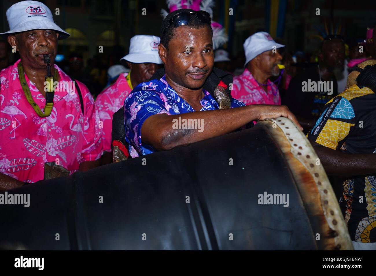 The 49th Independence Day Junkanoo Street Parade in Nassau The Bahamas ...
