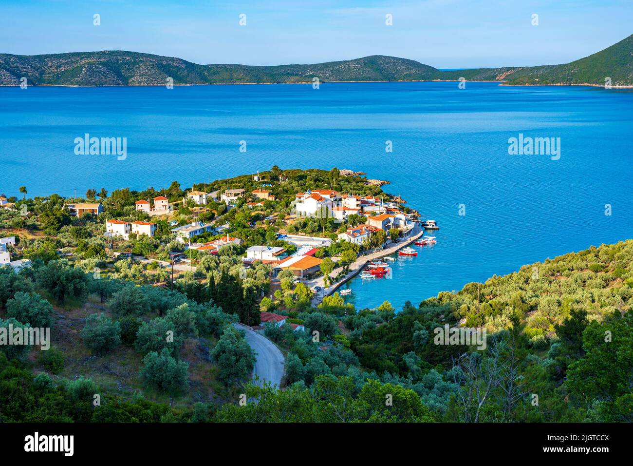 Beautiful seaside scenery at Steni Vala in Alonissos island, Sporades ...