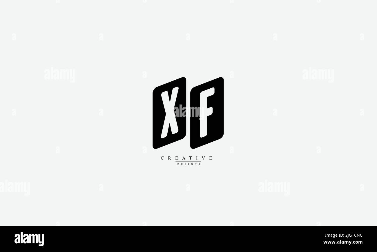 X f design Stock Vector Images - Alamy
