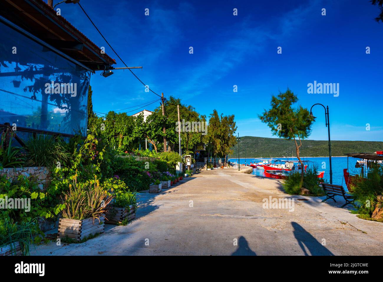 Beautiful seaside scenery at Steni Vala in Alonissos island, Sporades ...