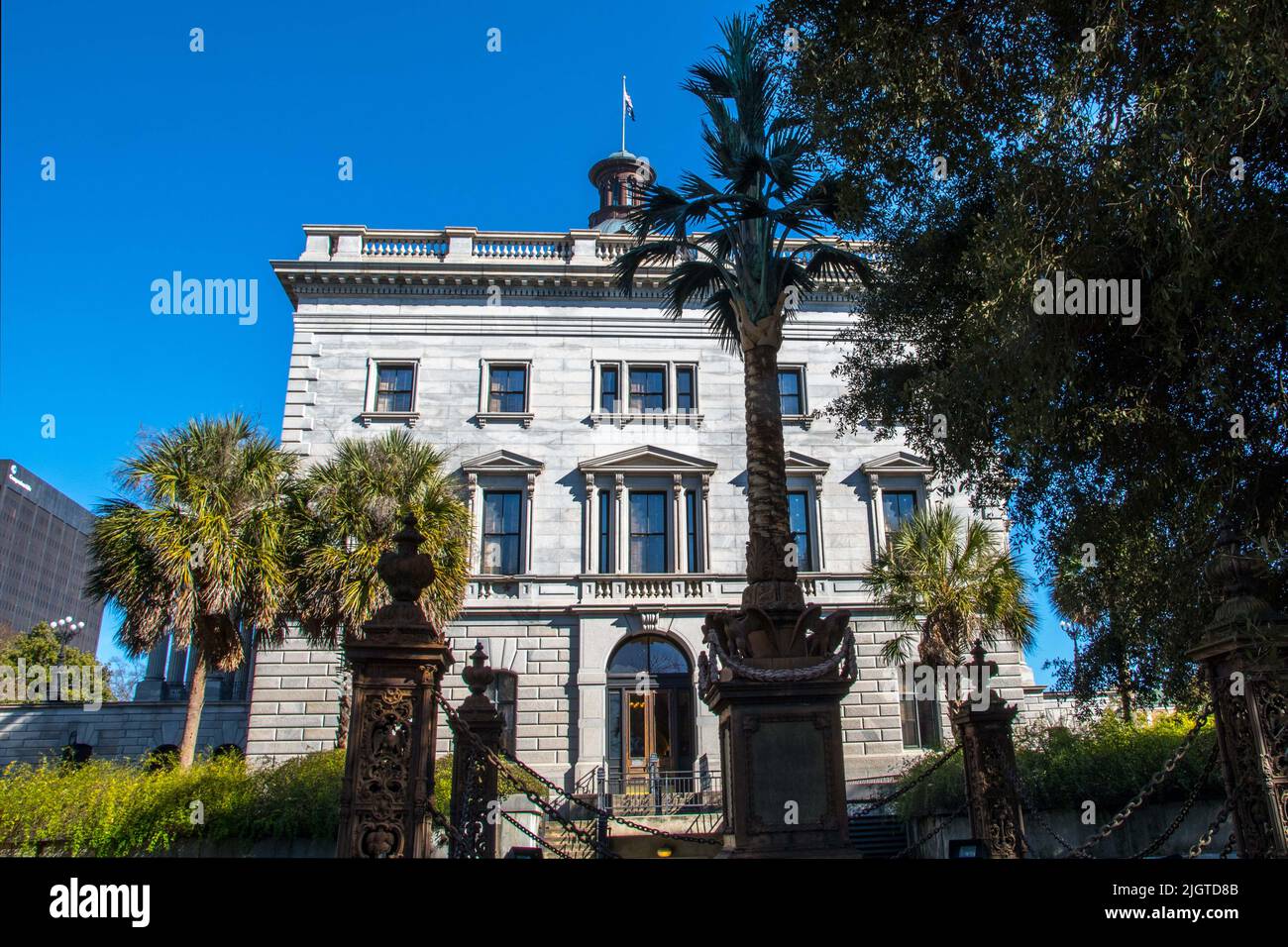 Columbia, SC, USA - Jan 3, 2021: The Columbia State Capitol Stock Photo ...