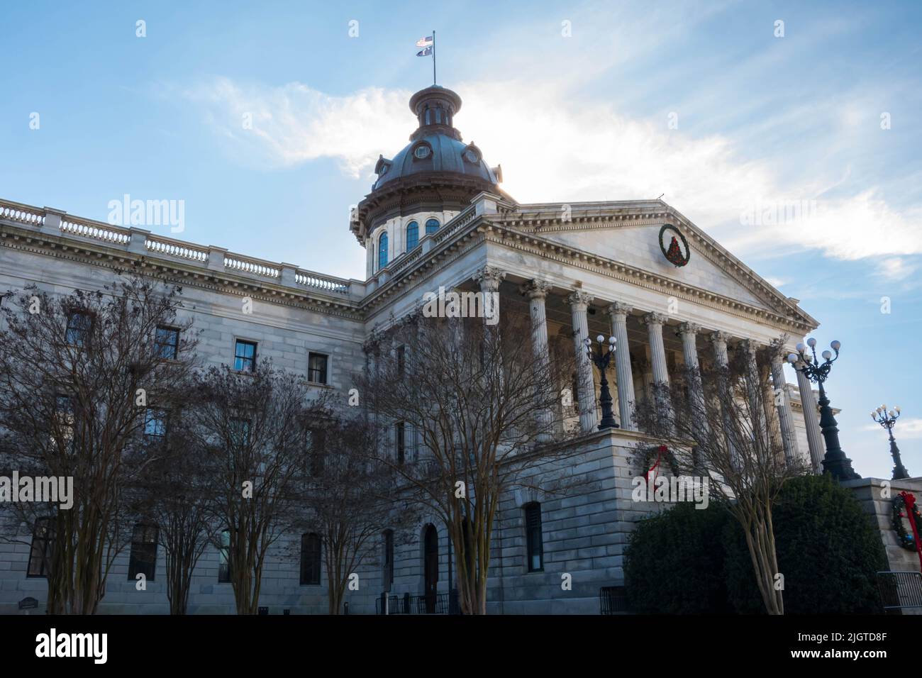 Columbia, SC, USA - Jan 3, 2021: The Columbia State Capitol Stock Photo ...