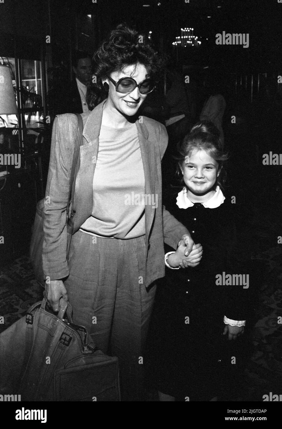 Jaid Barrymore and Drew Barrymore at the Young Musicians Foundation's ...