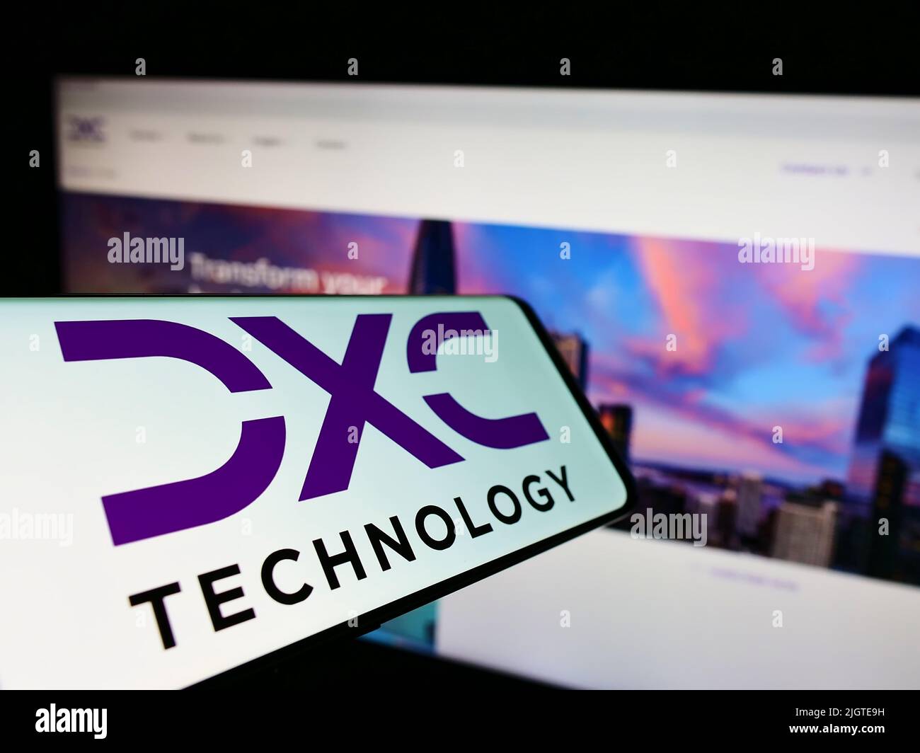 Dxc technology logo hi-res stock photography and images - Alamy