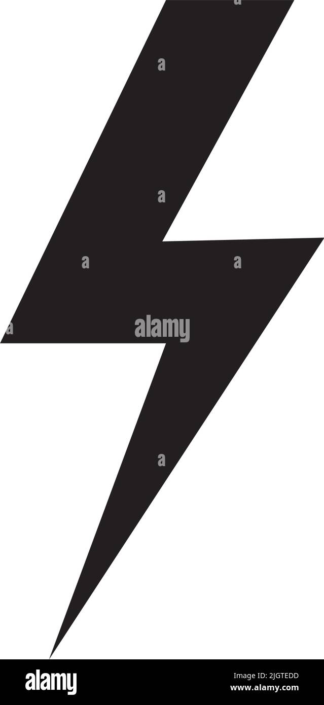 electrical voltage icon logo vector design Stock Vector Image & Art - Alamy
