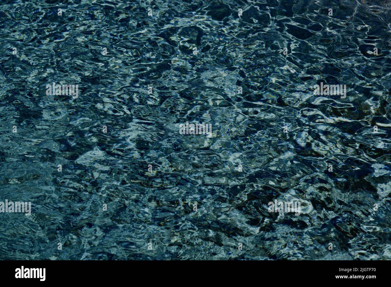 A close up of chlorinated water in a pool Stock Photo - Alamy