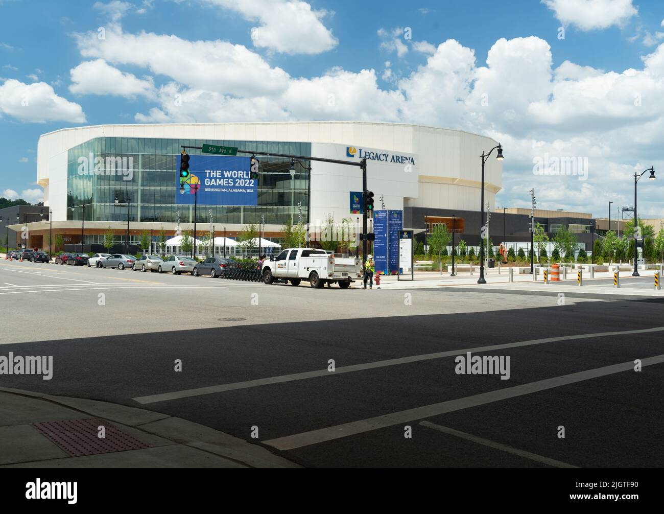 Birmingham Civic Center Complex also known as Legacy Arena Stock Photo ...