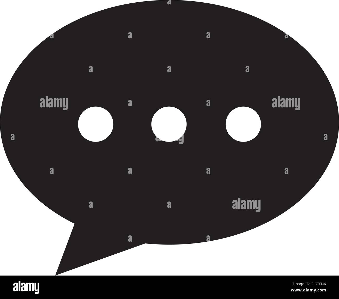 message icon logo vector design Stock Vector Image & Art - Alamy