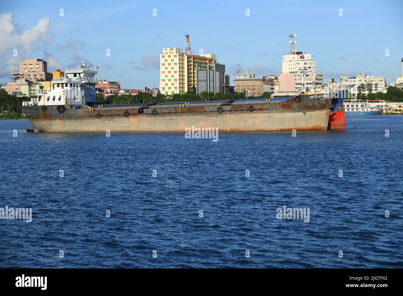 MV Yasin Arafat 2 (M 12147) and MV NA 2 (M 15465). Cargo ships of ...