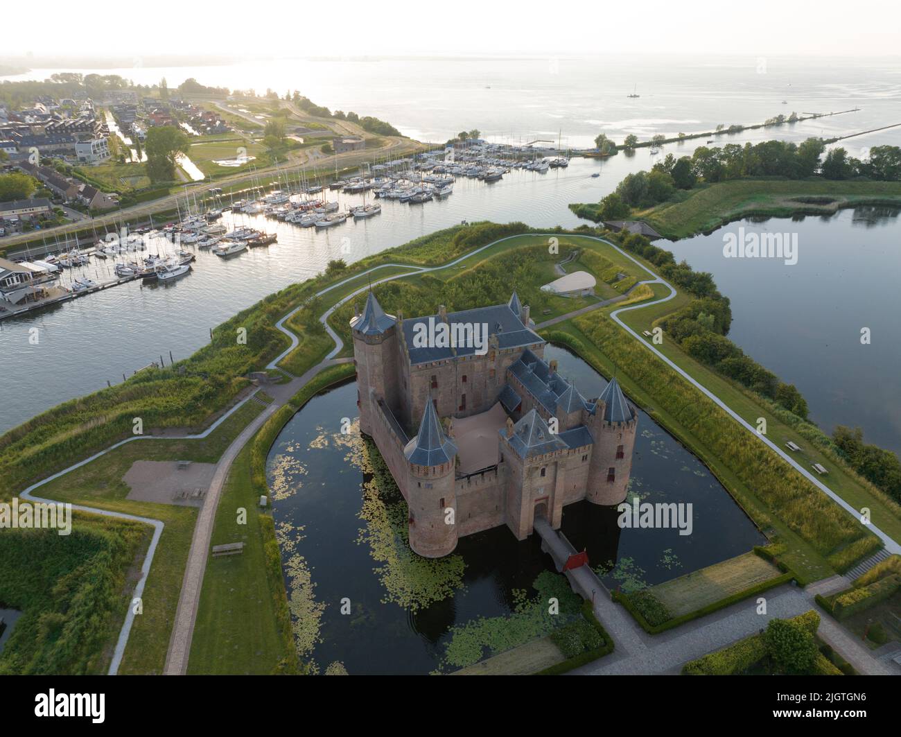 Muiderslot medieval stronghold castle restored heritage culture ...