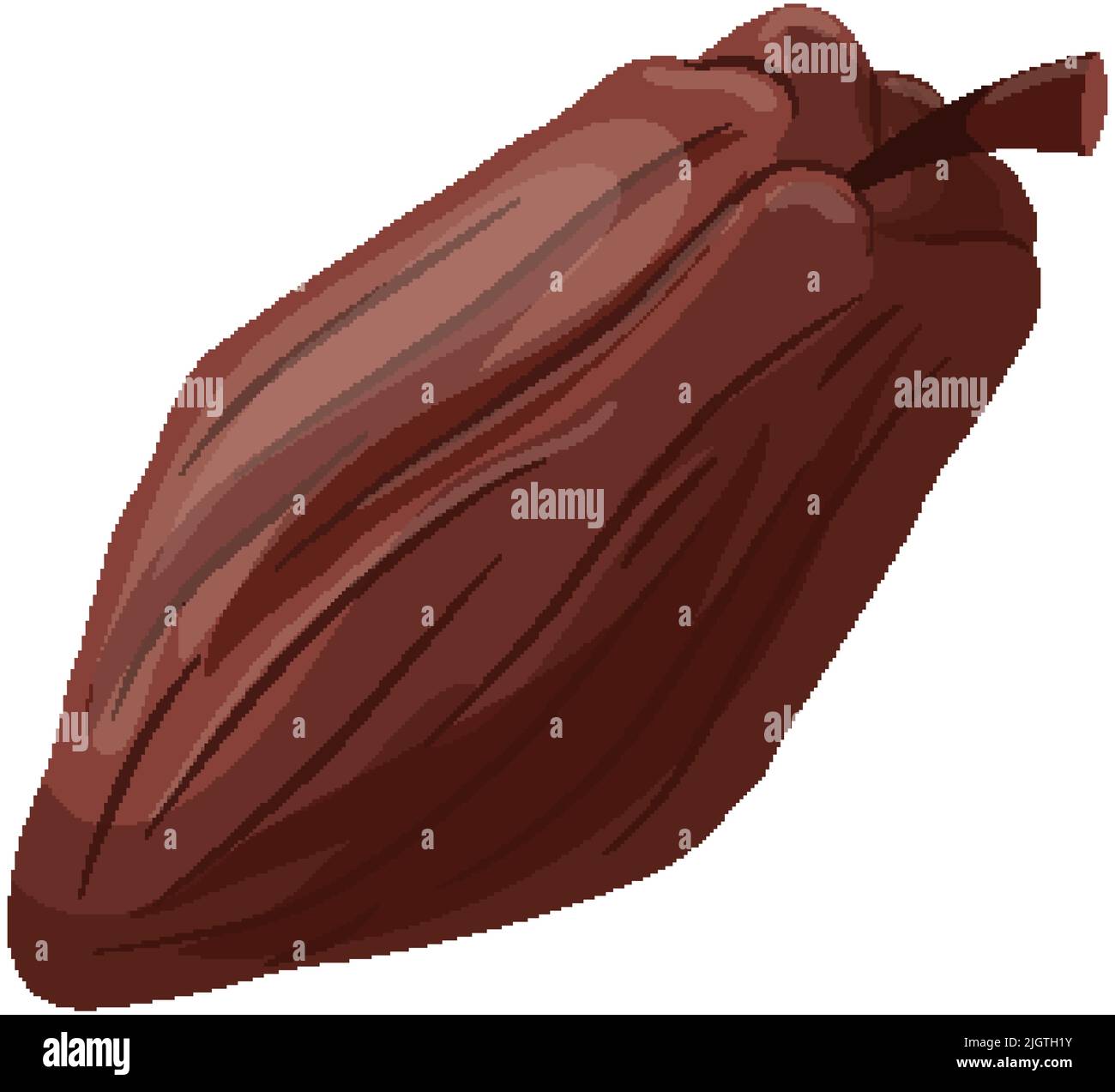 cocoa bean cartoon vector Stock Vector Image & Art - Alamy