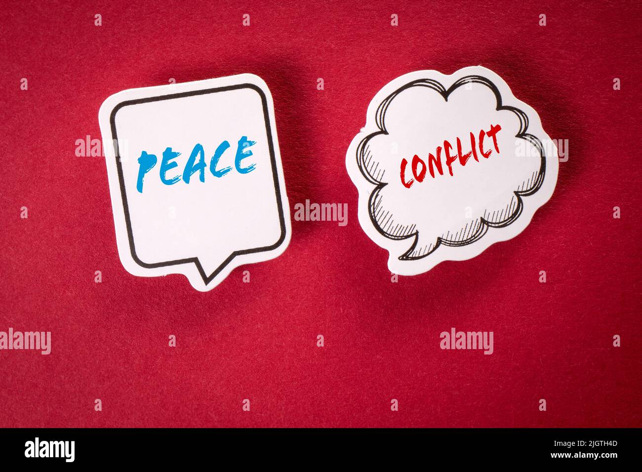 Peace negotiation support hi-res stock photography and images - Alamy