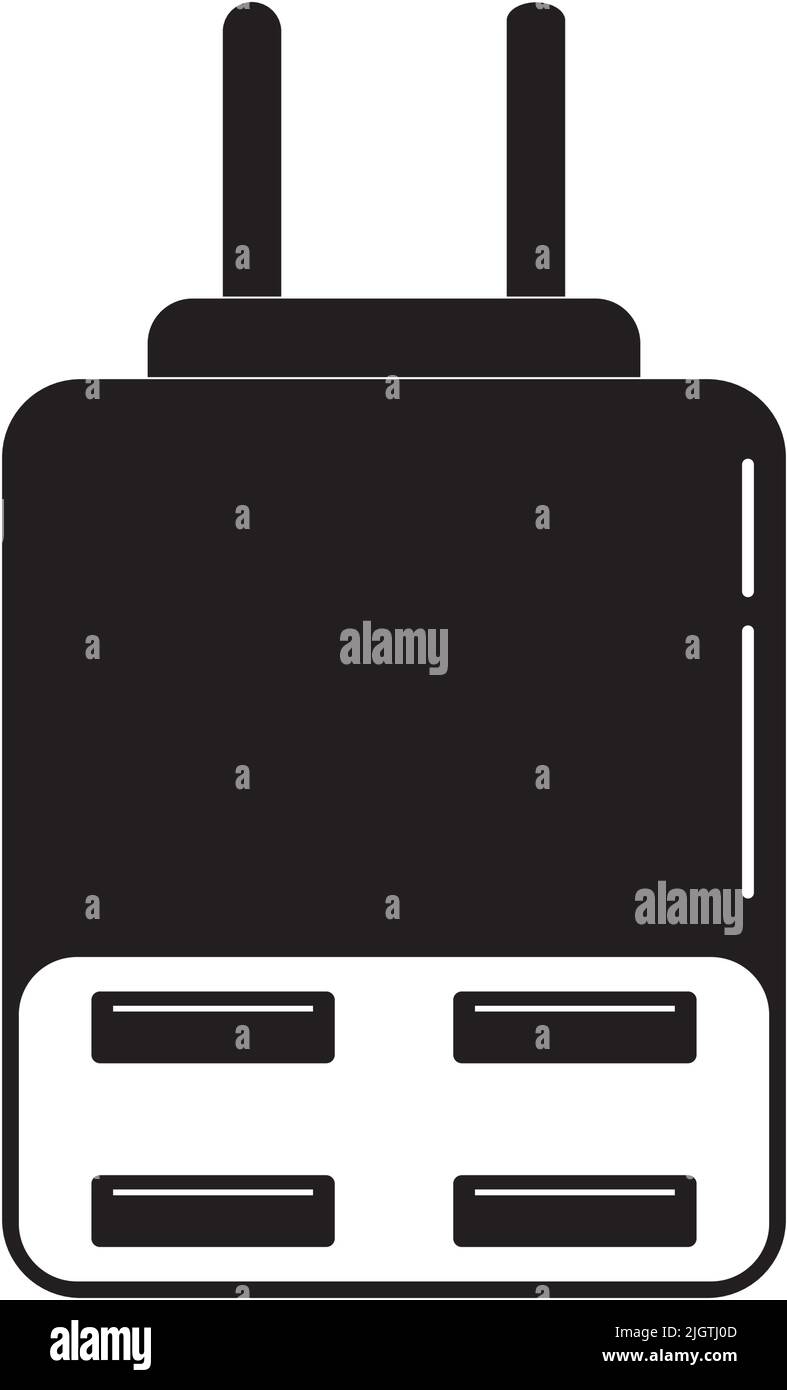 charge phone icon logo vector design Stock Vector Image & Art - Alamy