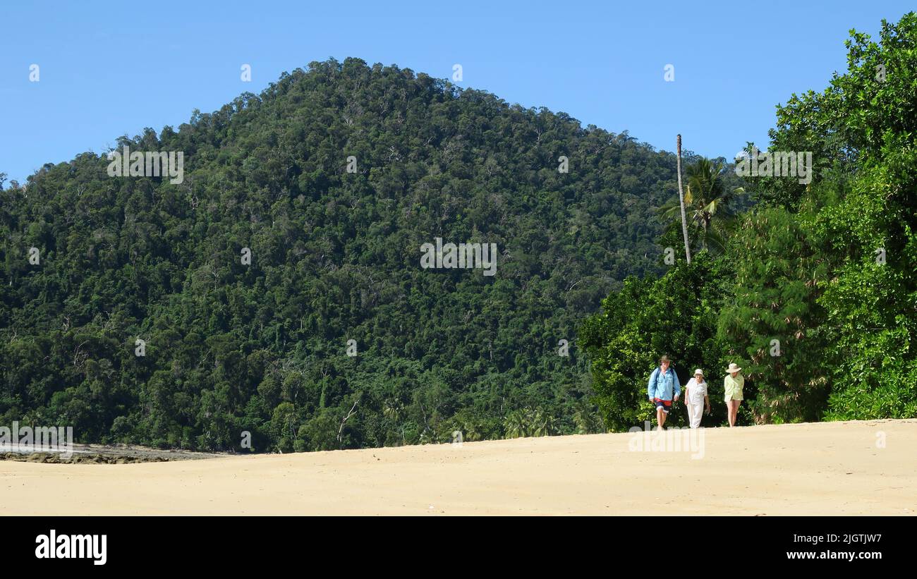 Dunk Island, Queensland, Australia . Once a popular tourist resort that ...
