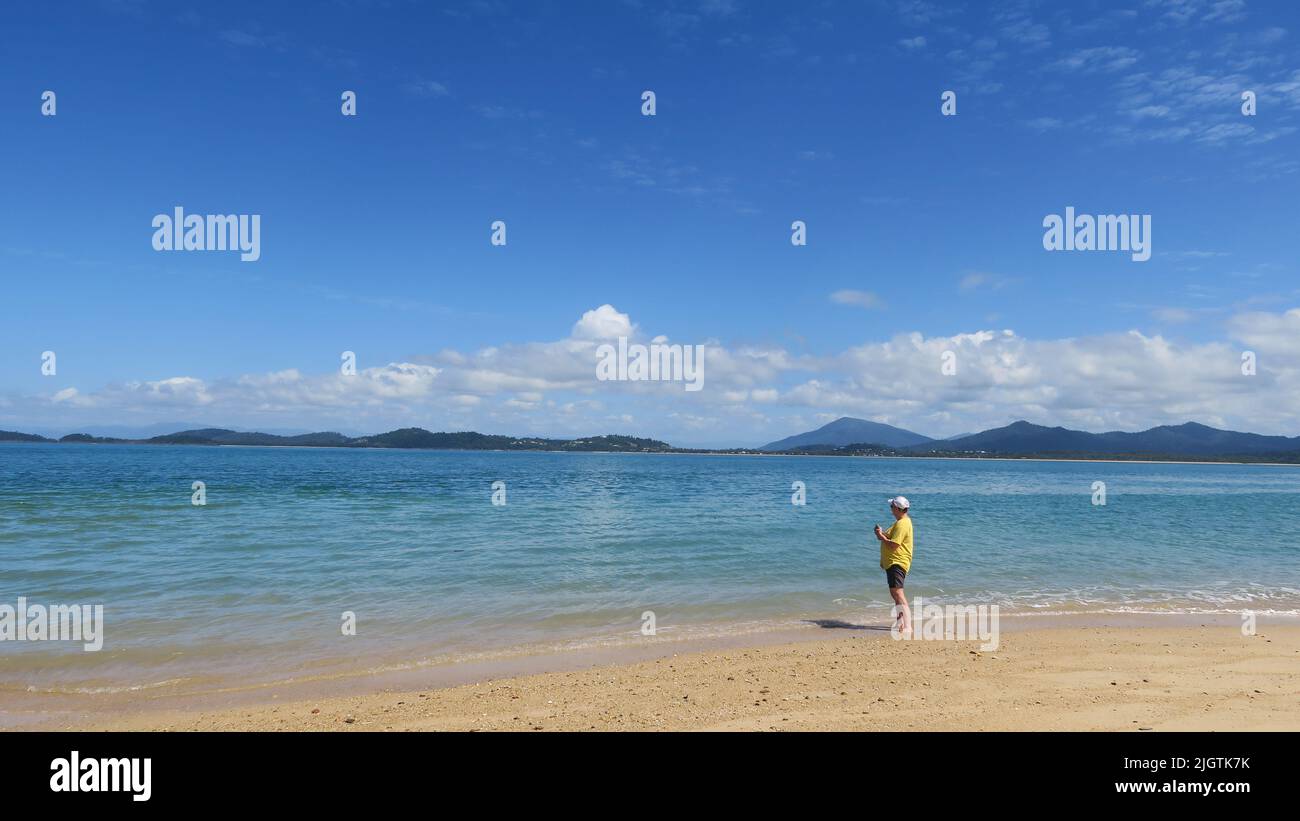 Dunk Island, Queensland, Australia . Once a popular tourist resort that ...