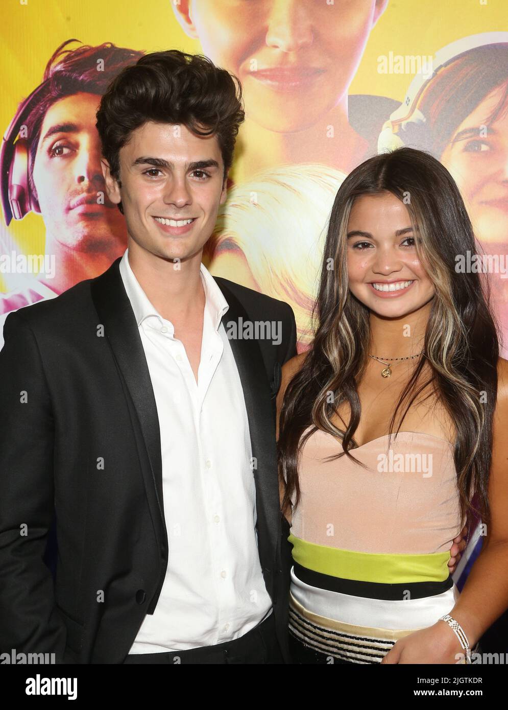 12 July 2022 - Hollywood, California - Connor Gosatti, Siena Agudong ...
