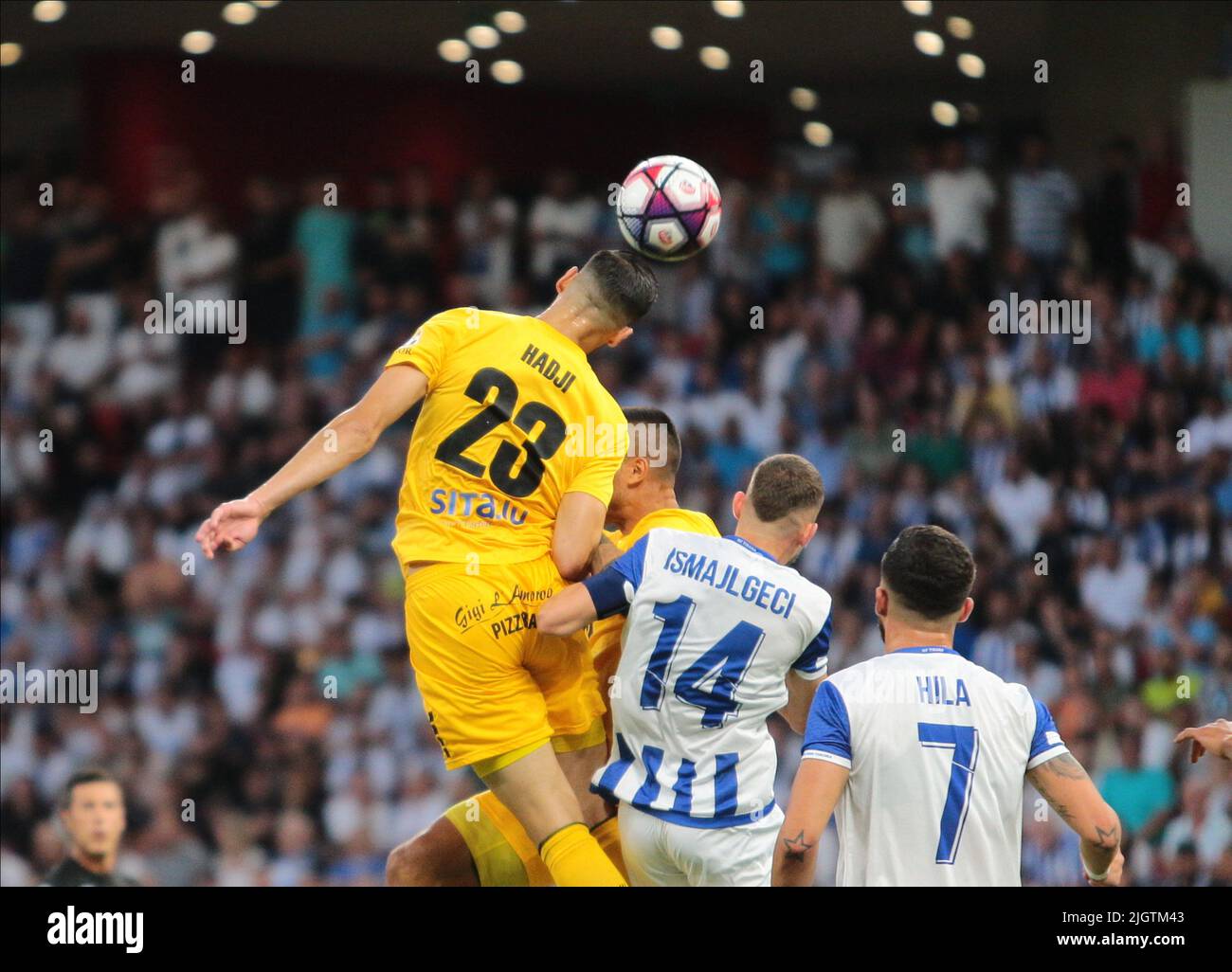 July 12, 2022, Tirana, Italy: Samir Hadji of F91 Dudelange during the ...